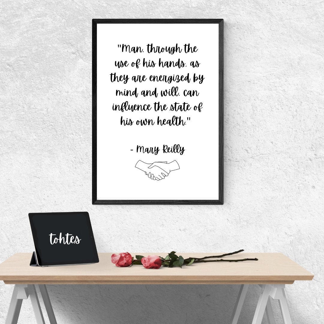 Occupational Therapy Quote Wall Art - Mary Reilly OT Quote Digital ...