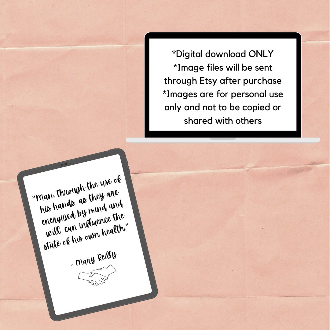 Occupational Therapy Quote Wall Art - Mary Reilly OT Quote Digital ...