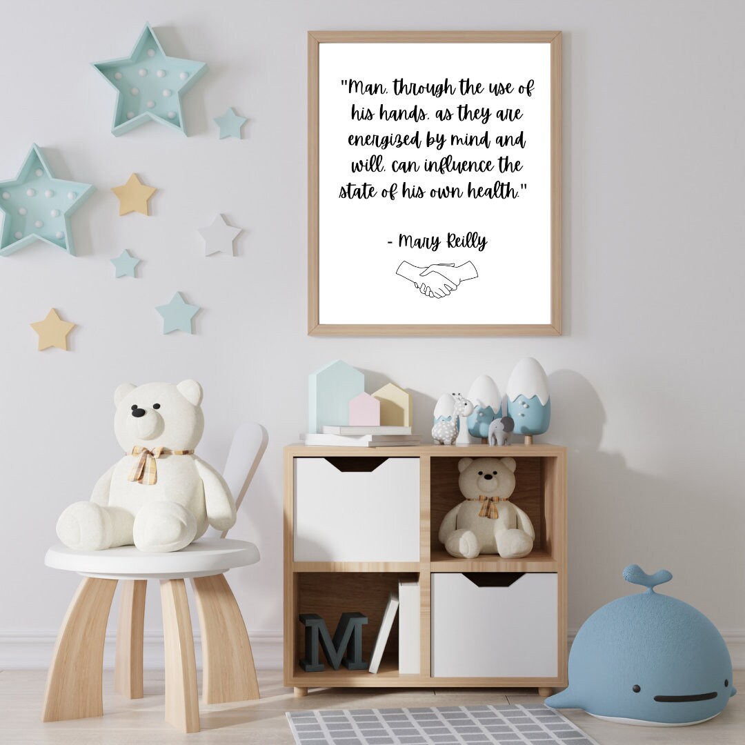 Occupational Therapy Quote Wall Art - Mary Reilly OT Quote Digital ...
