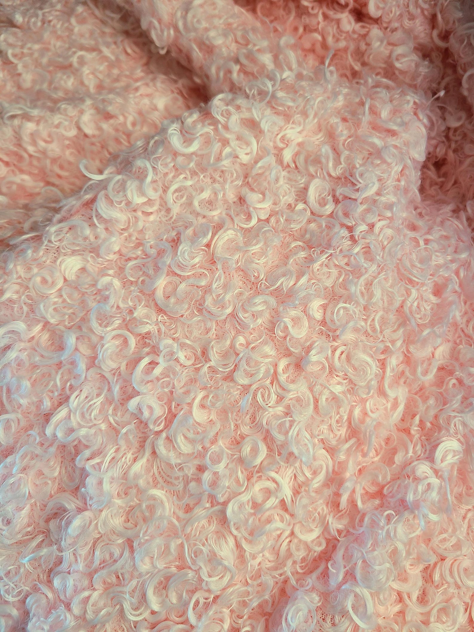 Custom Handmade Outfit by Me. Curly Faux Lambs Wool. Available in Two ...