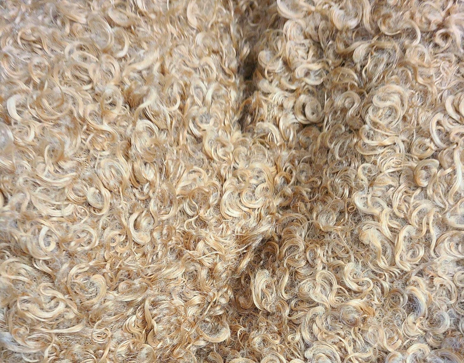 Custom Handmade Outfit by Me. Curly Faux Lambs Wool. Available in Two ...