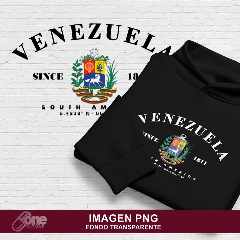 Venezuela Since 1811 | Escudo De Venezuela Original | PNG Digital Files ...