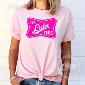 It's Lake Time Design Png and Svg | Lake Life Png Shirt Design | Trendy ...