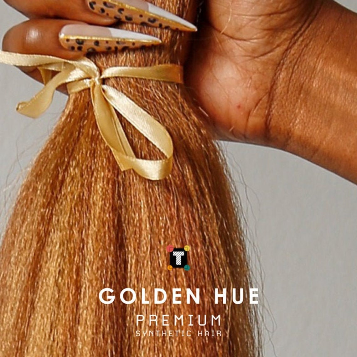 Golden Hue (custom Colour) Bundle - 30” Braiding & Crochet Hair (400g ...