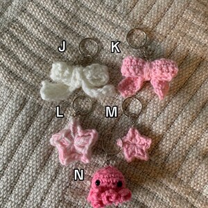 Crochet Keychain - Etsy