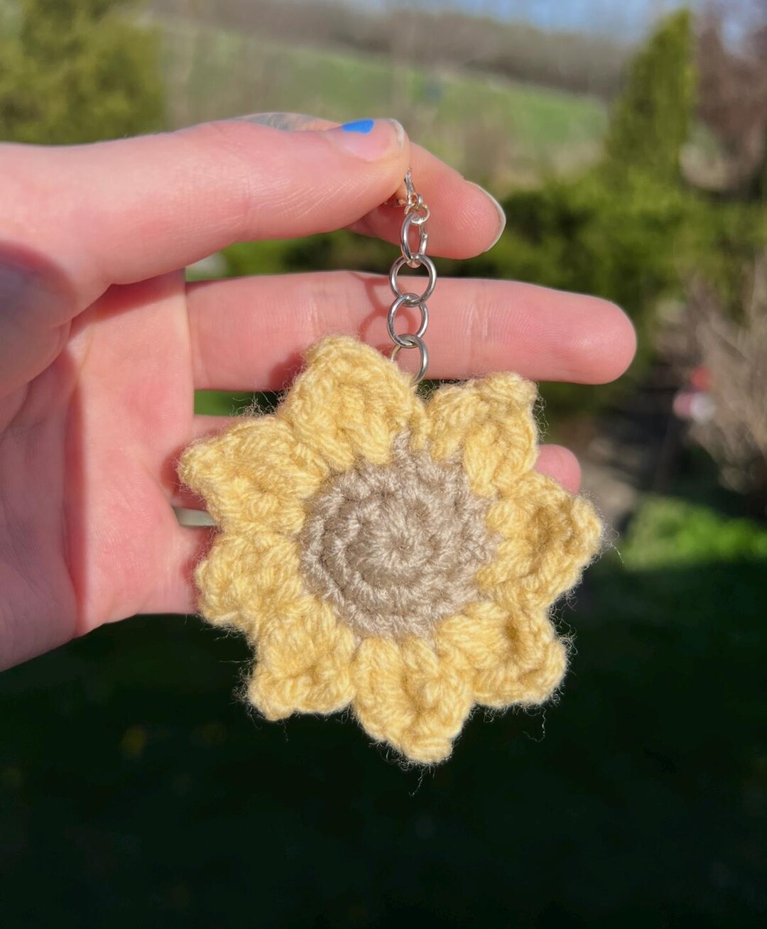 Crochet Keychain - Etsy