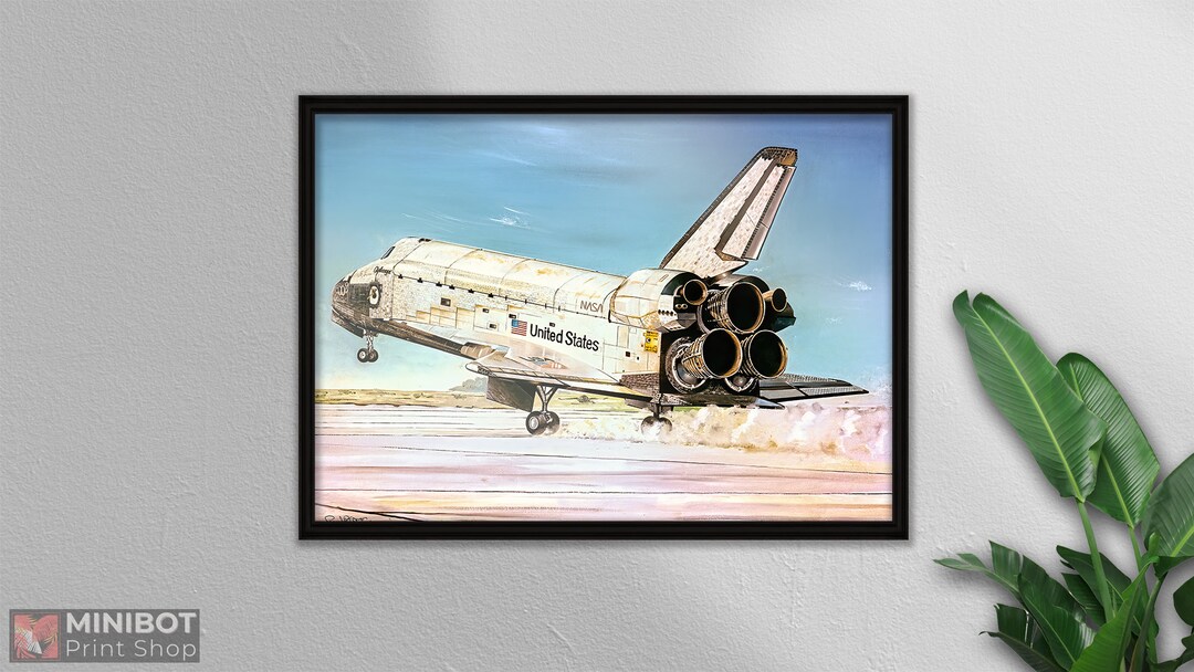 Nasa Space Shuttle Lift off - Poster on Paper or Canvas - Wall Art ...