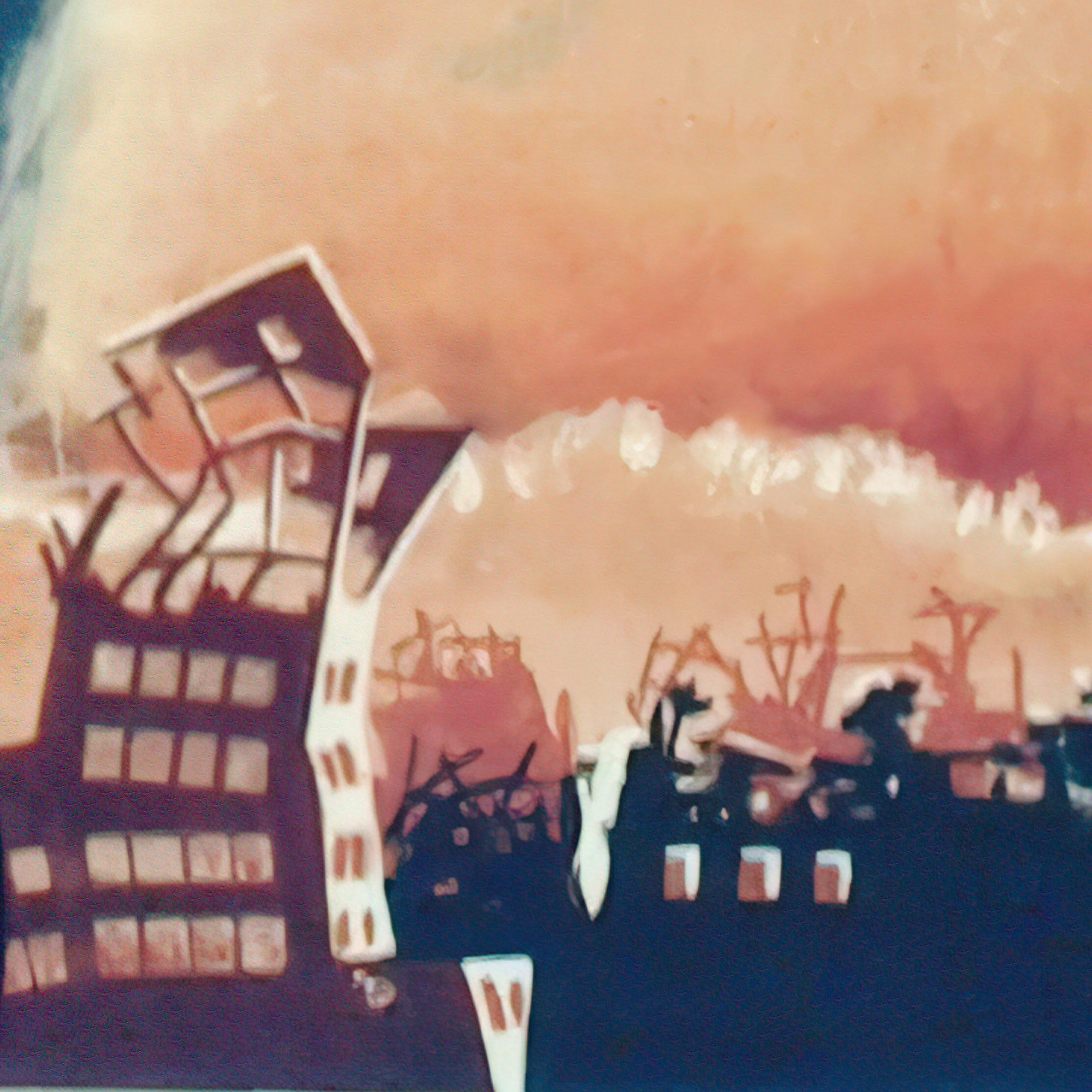 Vintage Radioactive Fallout Poster Nuclear Explosion Atomic - Etsy