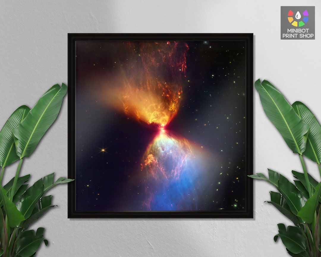 James Webb Space Telescope, Fiery Hourglass as New Star Forms, Milky ...