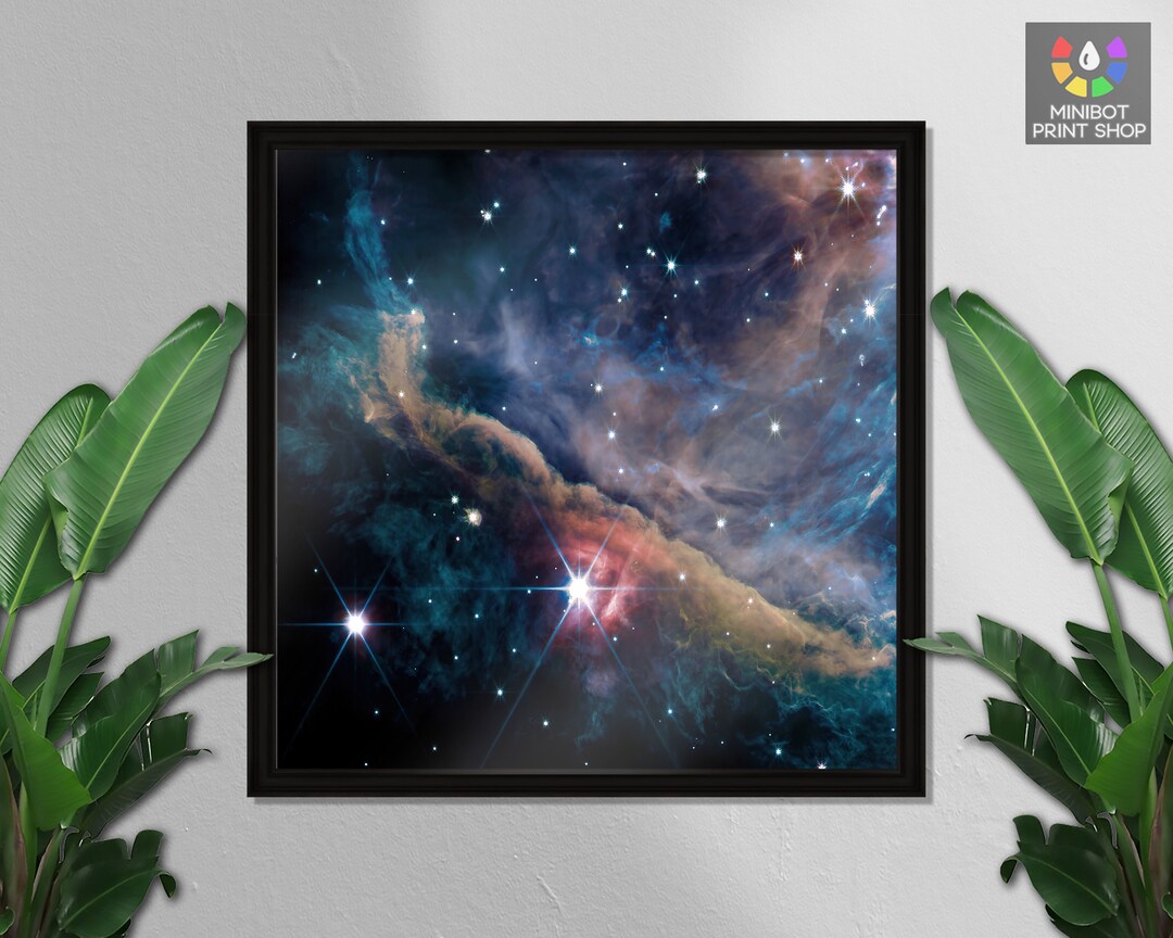 James Webb Telescope Orion Nebula Print: Space Wall Art - Etsy