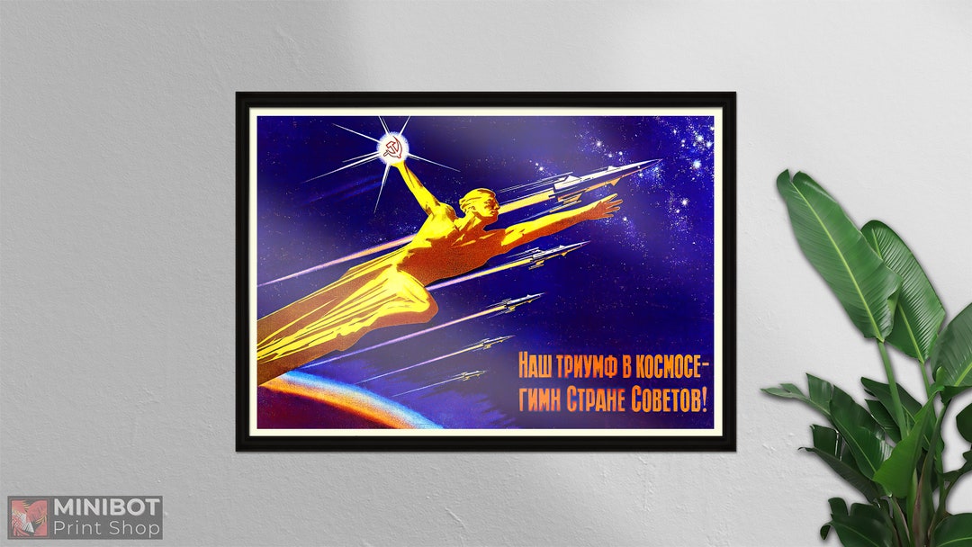 Soviet 'our Triumph in Space is the Hymn to the Soviet Country ...