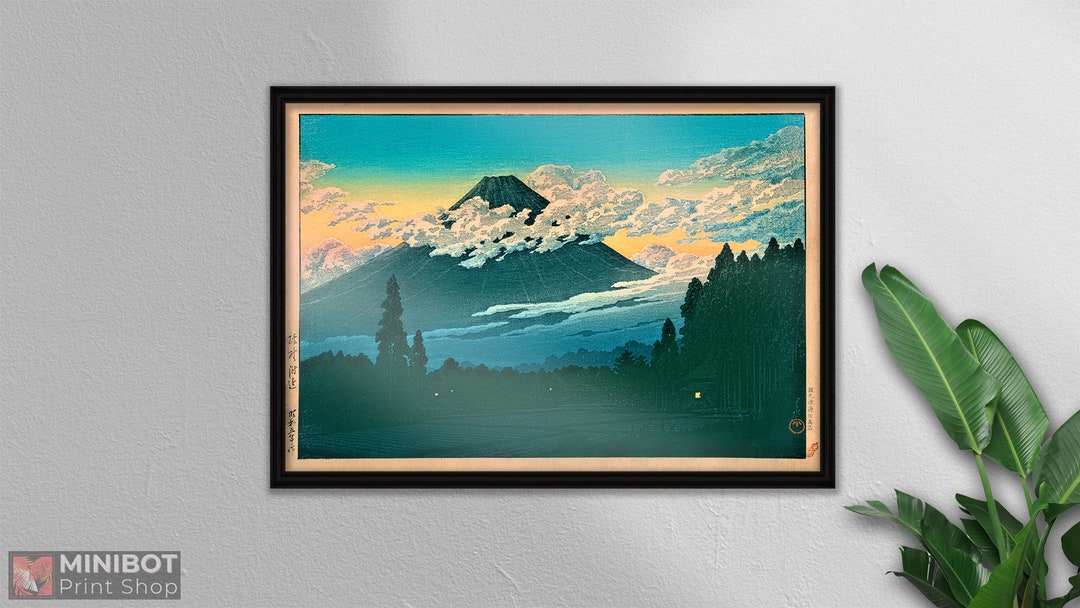 Mt. Fuji Susono by Kawase Hasui - Japanese Scenery - Japanese Woodblock ...