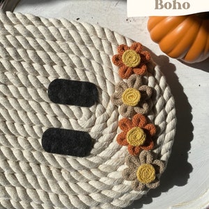 DAISY BOO Wall Hanging | Spooky Season | Halloween Decor | Macrame ...