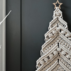 The Dream Boho Macrame Christmas Tree | Holiday | Wall Hanging | Gifts ...