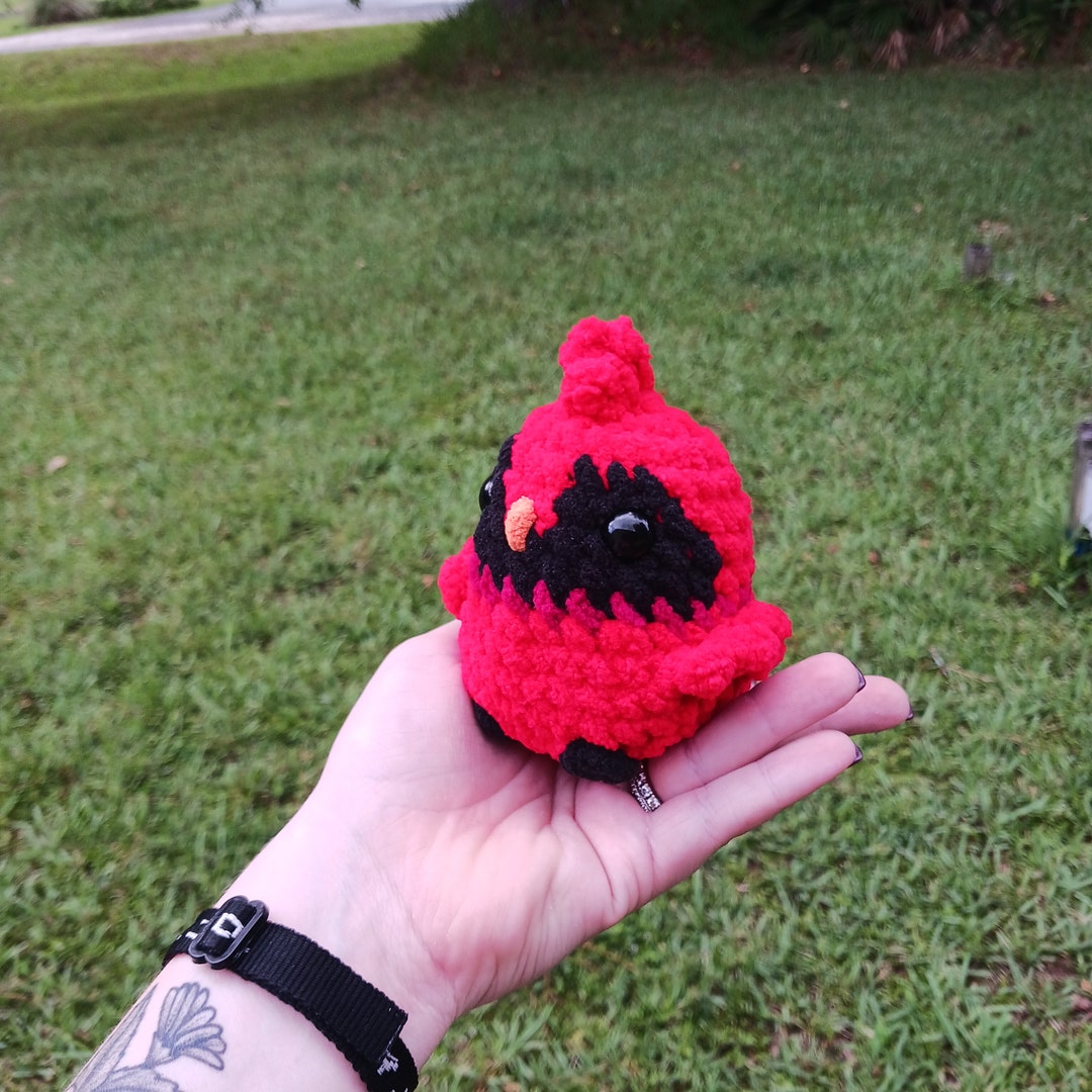 Cardinal Bird Plush - Etsy