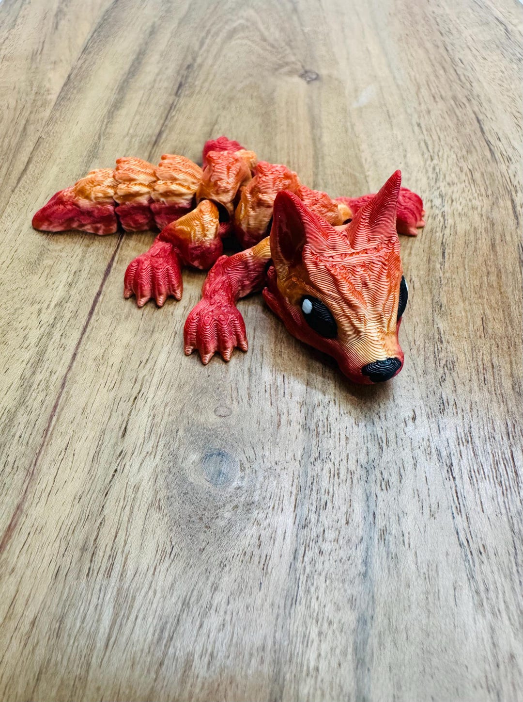 3D Printed Wolf, Halloween Wolf, Fidget Toy, Gift for Him, Christmas ...