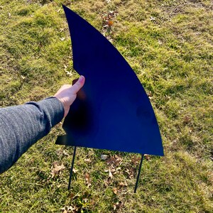 Shark Fin Yard Stake, Yard Decor Halloween, Shark Birthday Decor, Shark ...