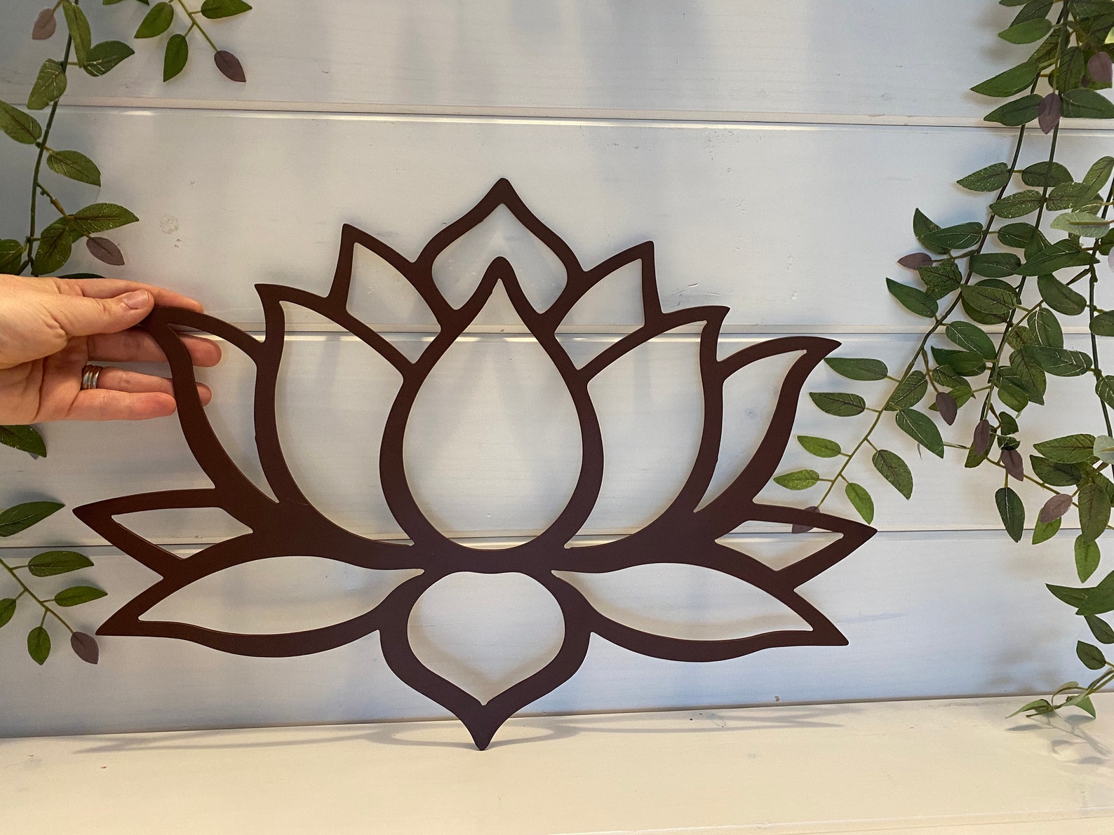 Lotus Flower Wall Art Lotus Flower Wall Decor Zen Decor | Etsy