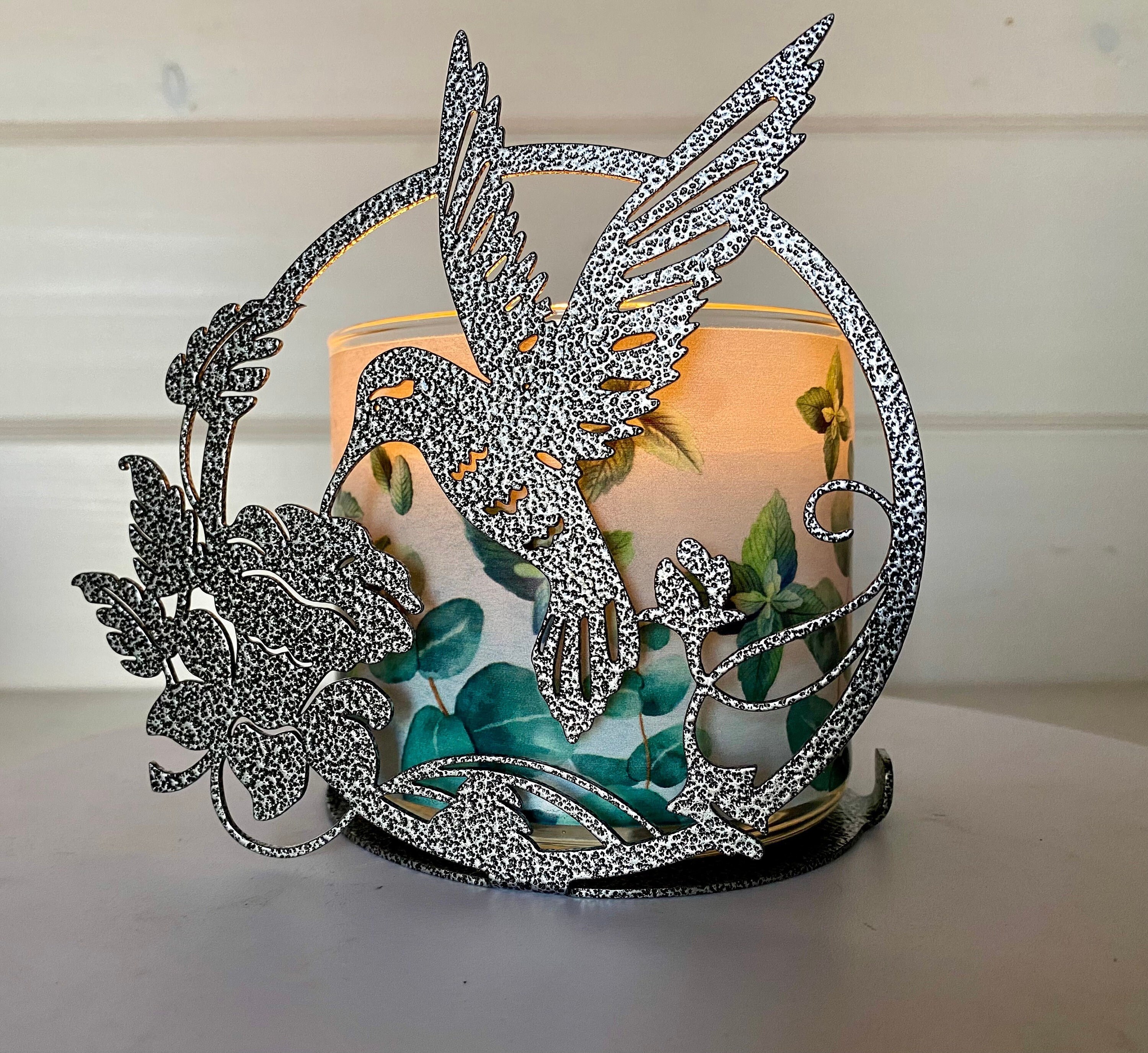 Hummingbird Candle Holder - Etsy