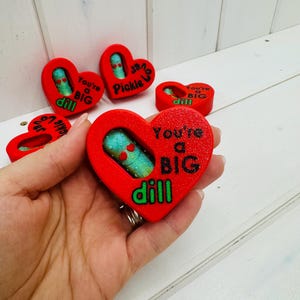 Love Pickle, Tickles Pickle, Unique Valentines Day Gift, 3D Printed ...