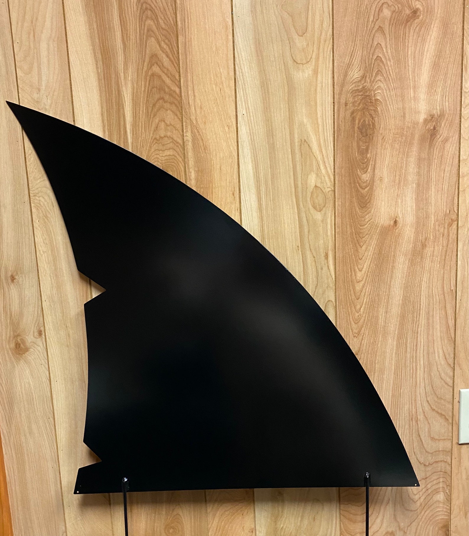 Shark Fin Yard Stake Yard Decor Halloween Shark Birthday - Etsy