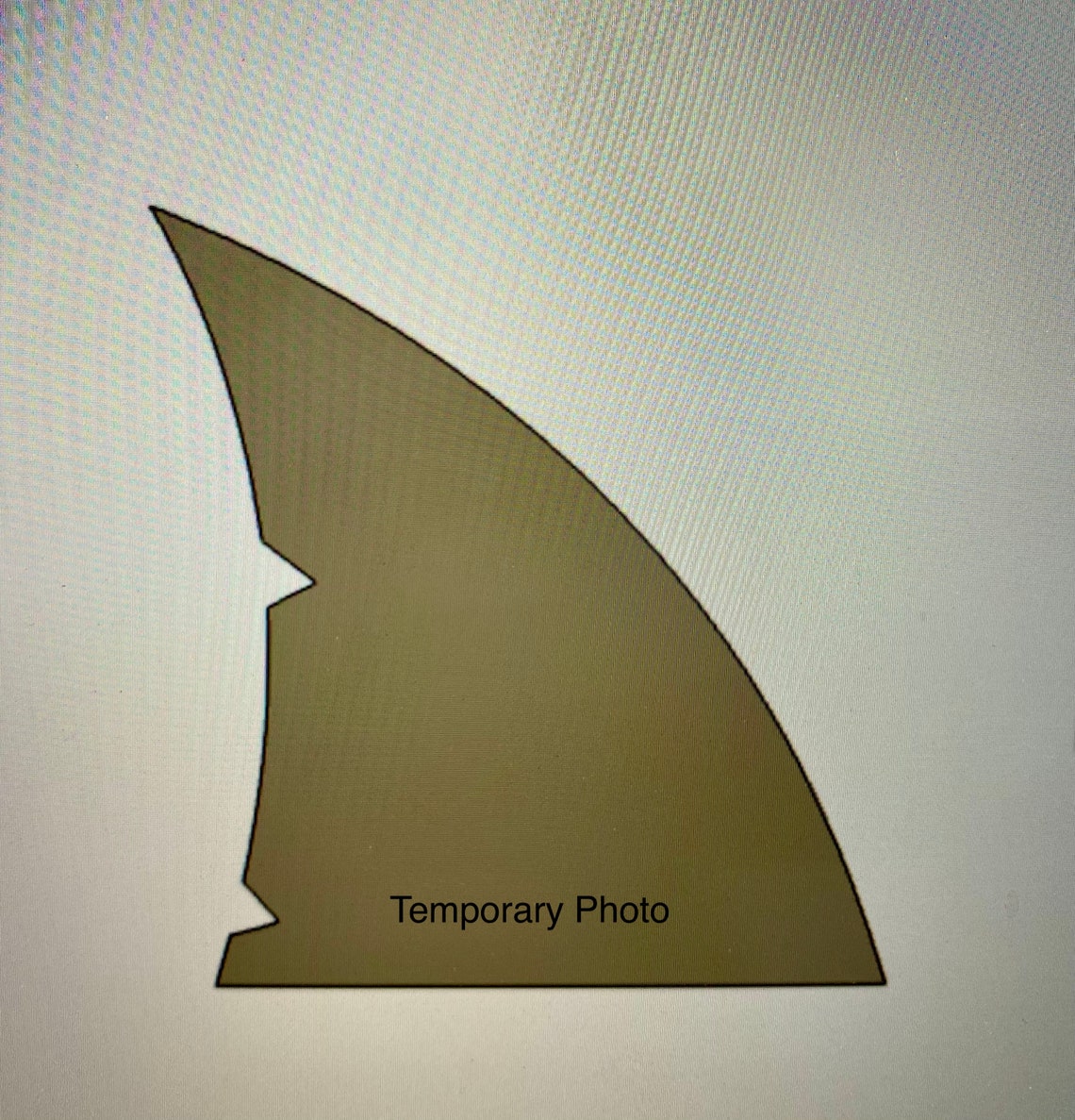 Shark Fin Yard Stake Yard Decor Halloween Shark Birthday | Etsy