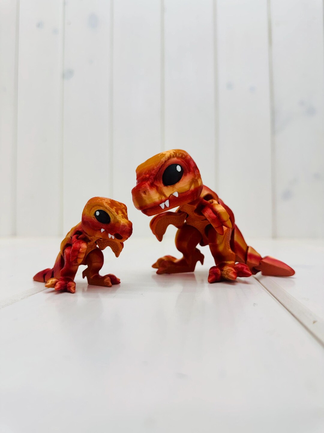 3D Printed T-rex, Tiny T-rex, Dinosaur Fidget Toy, Christmas Gifts for ...