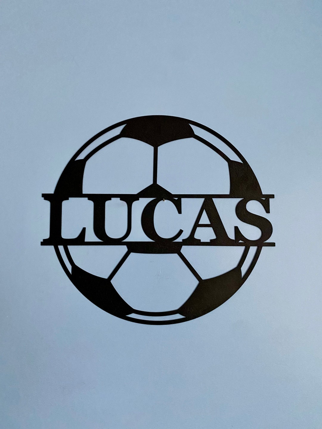 Personalized Soccer Ball Sign Soccer Decor for Boys Room - Etsy