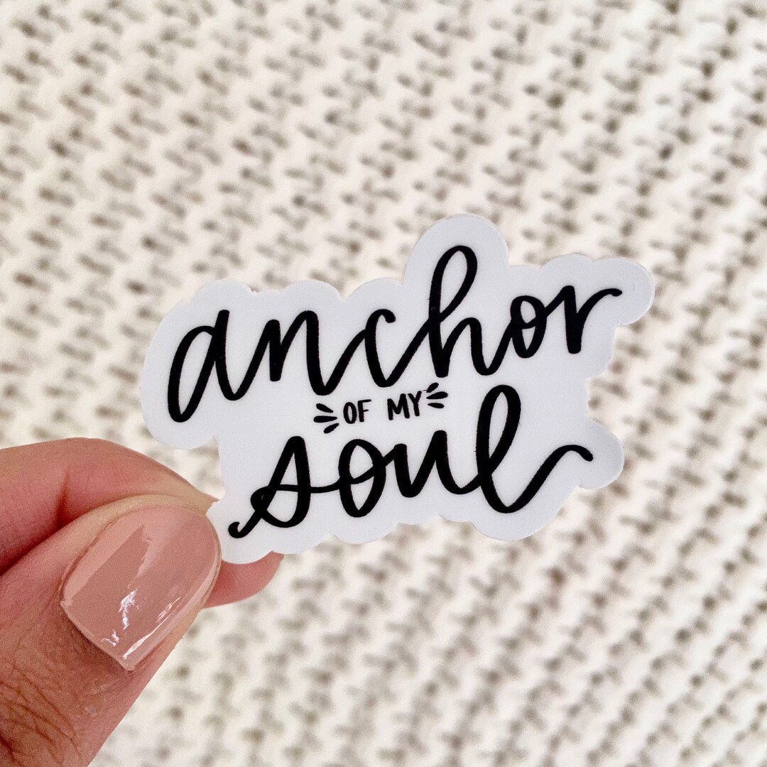 Anchor Sticker - Etsy