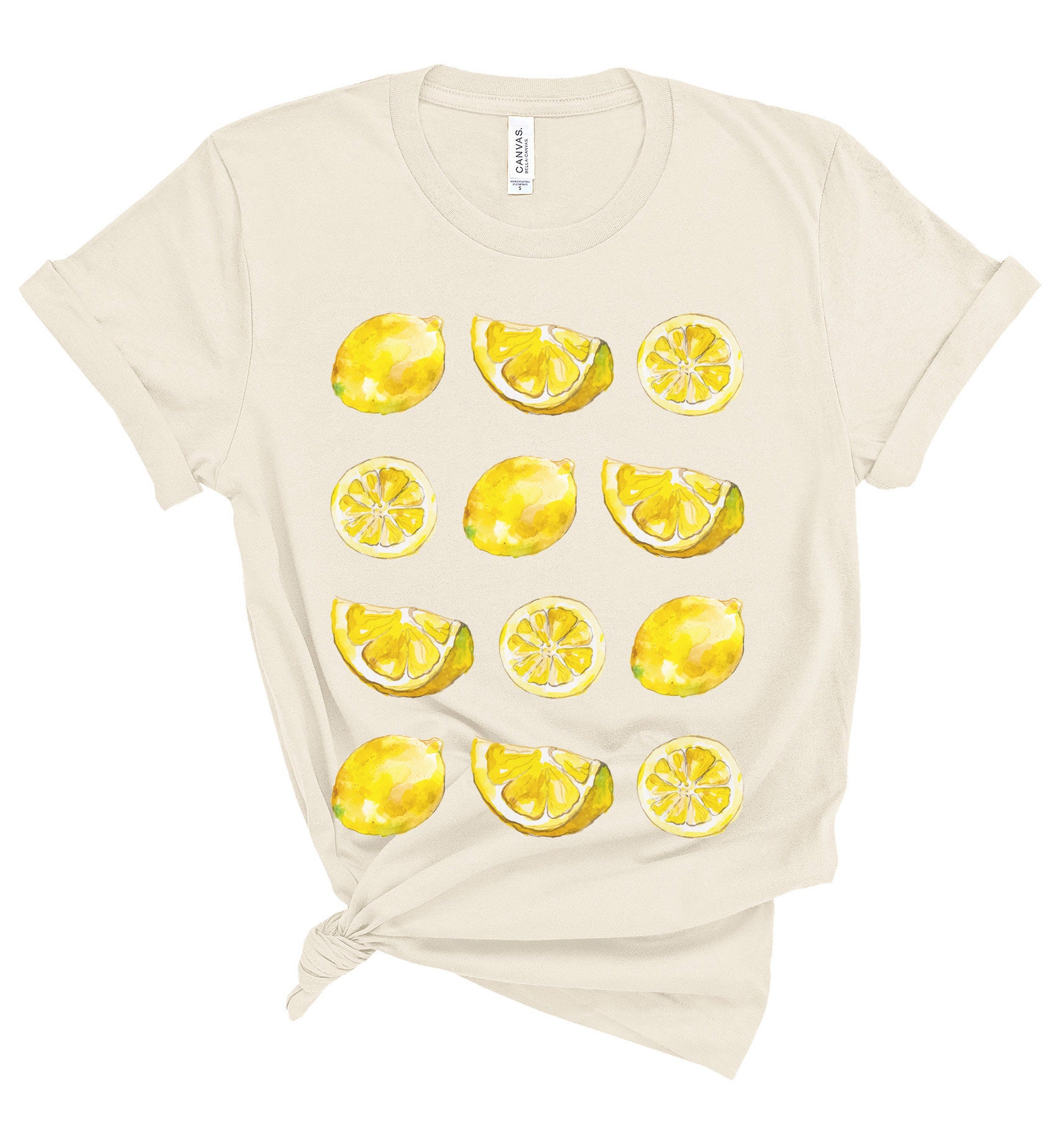 Lemon Shirt Fruit Shirt Botanical Shirt Cottagecore Shirts - Etsy