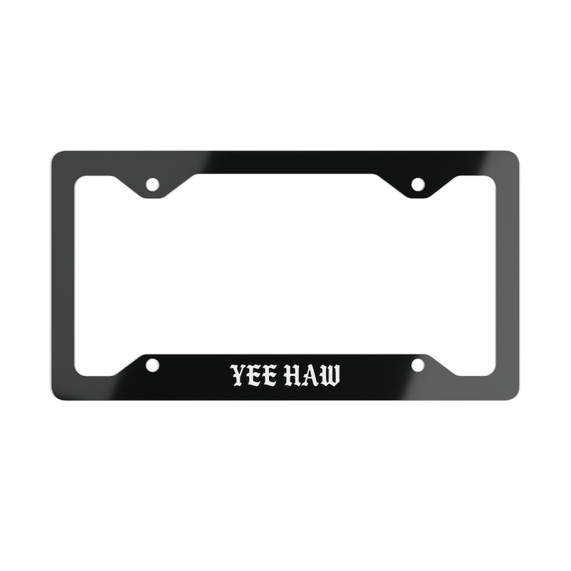 Funny License Plate Frames - Etsy