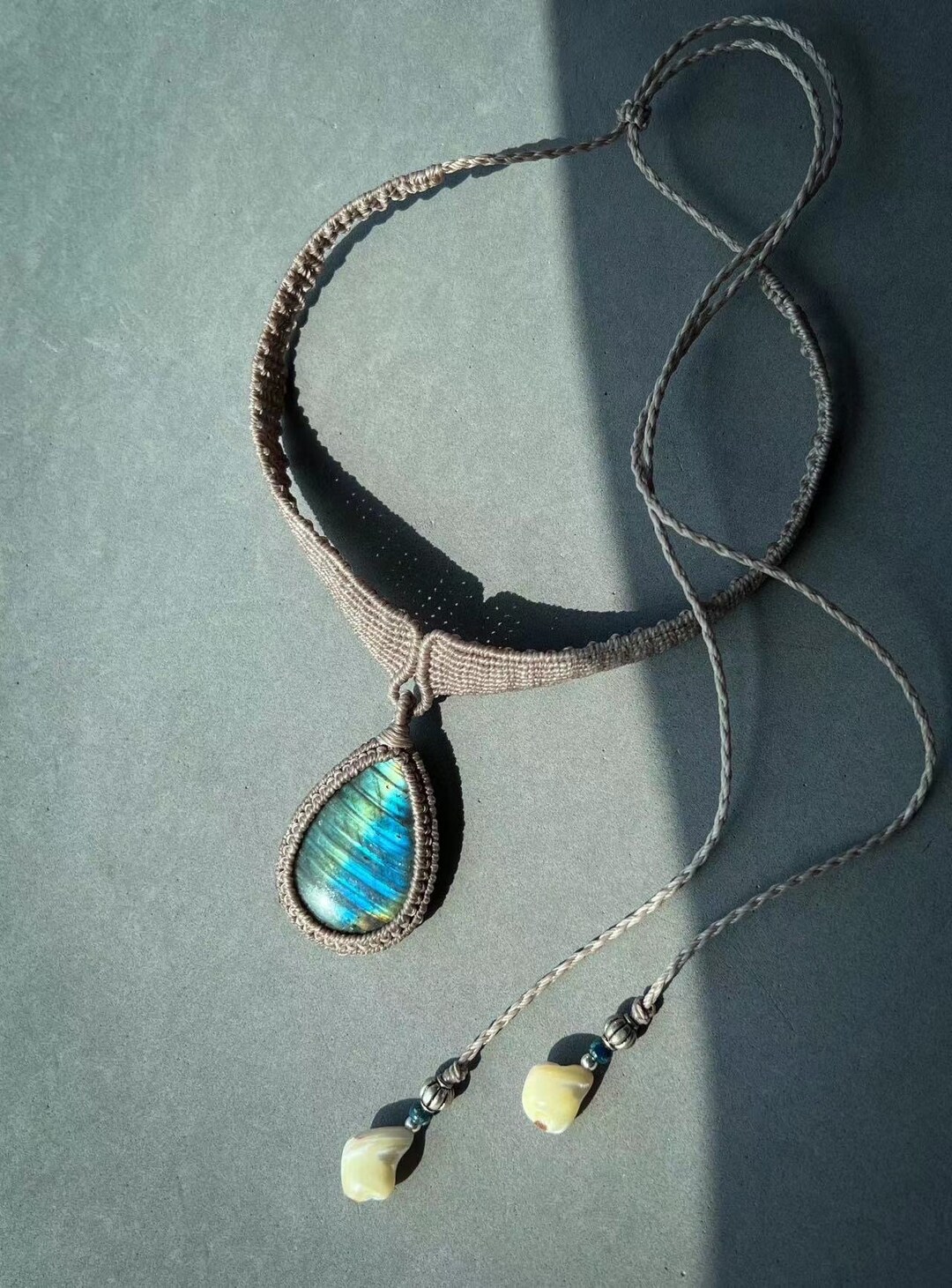 Labradorite Choker, Labradorite Necklace, Labradorite Jewelry ...
