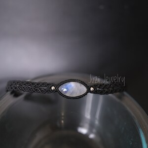 Moonstone Choker, Labradorite Choker, Moonstone Necklace, Moonstone ...