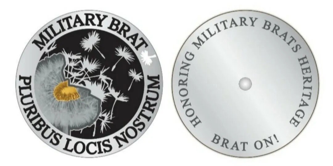 Military Brat Dandelion Pin - Etsy