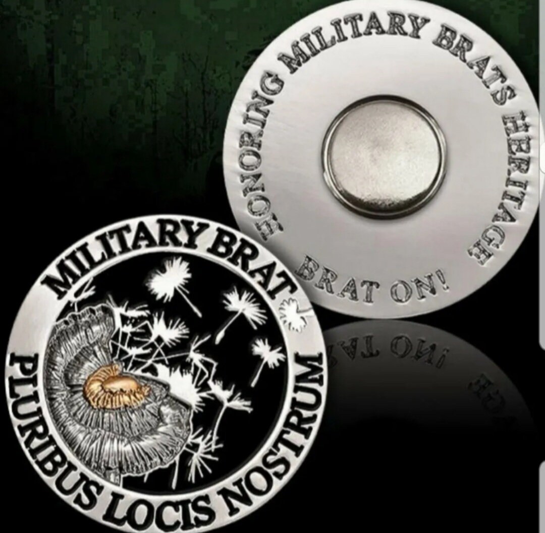 Military Brat Dandelion Pin - Etsy