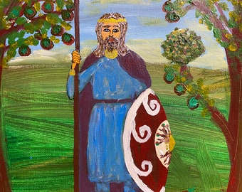 Nerthus Prayer Card - Etsy