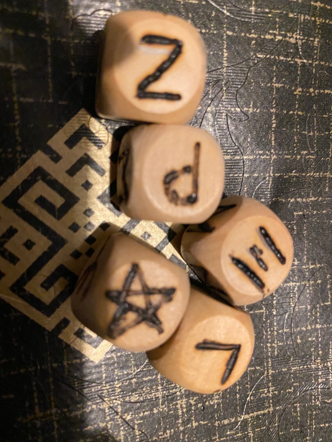Greek Alphabet Oracle Dice - Etsy
