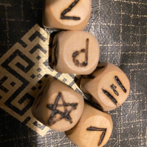 Greek Alphabet Oracle Dice - Etsy UK