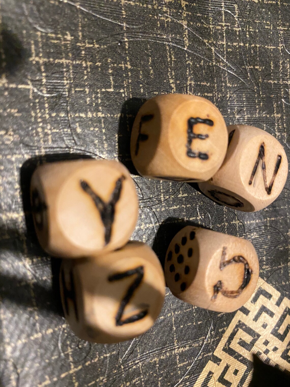 Greek Alphabet Oracle Dice - Etsy