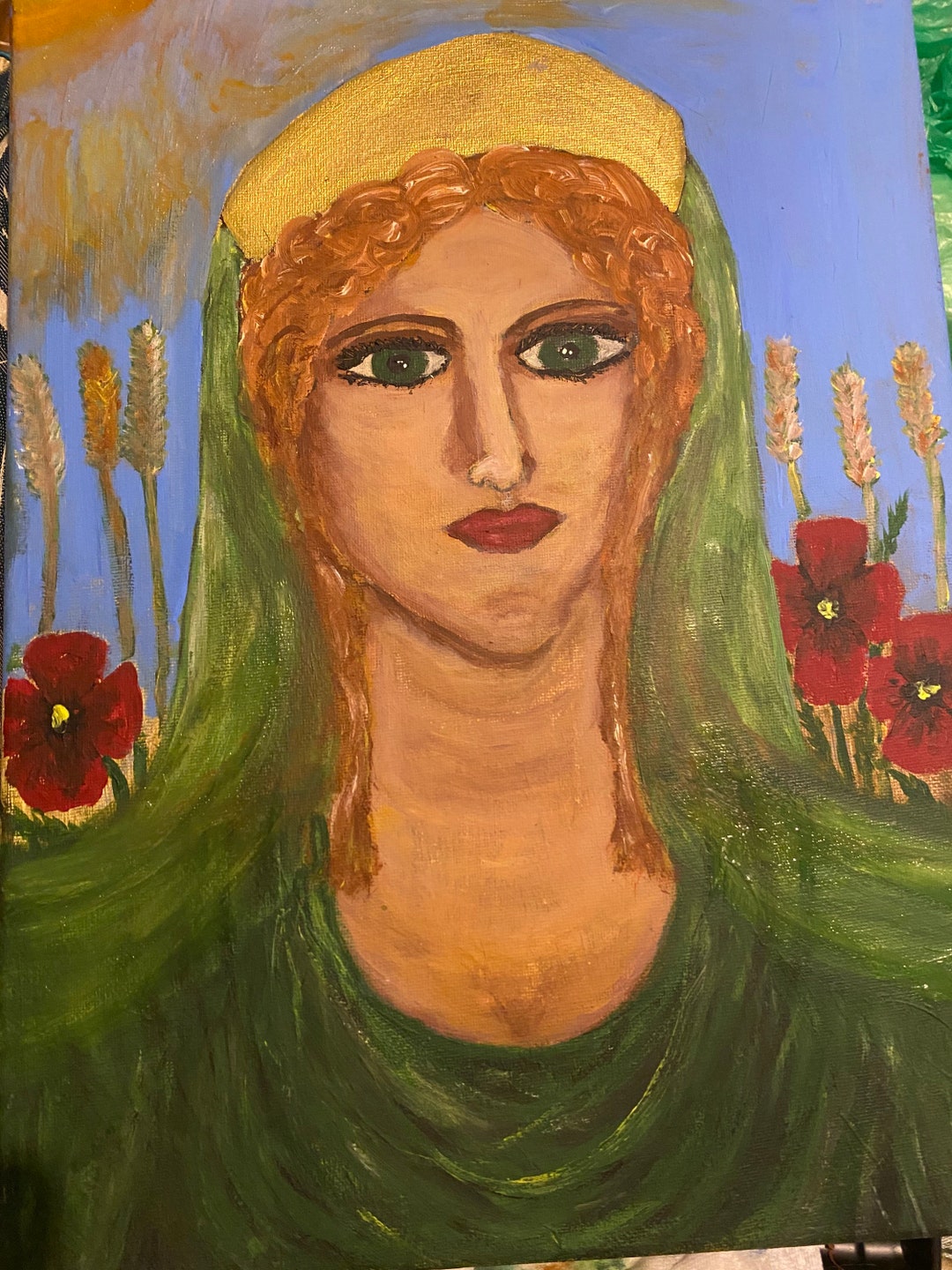 Demeter Prayer Card - Etsy