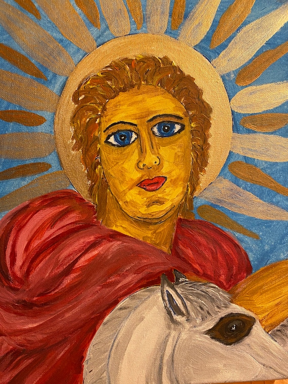 Helios Prayer Card - Etsy