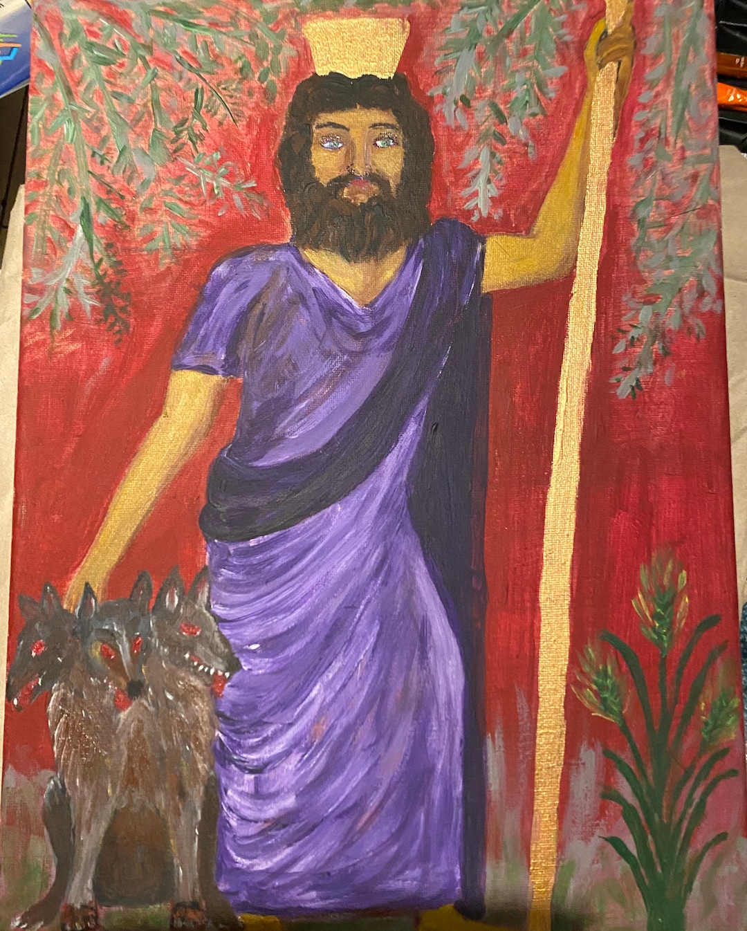 Hades/plouton Prayer Card - Etsy