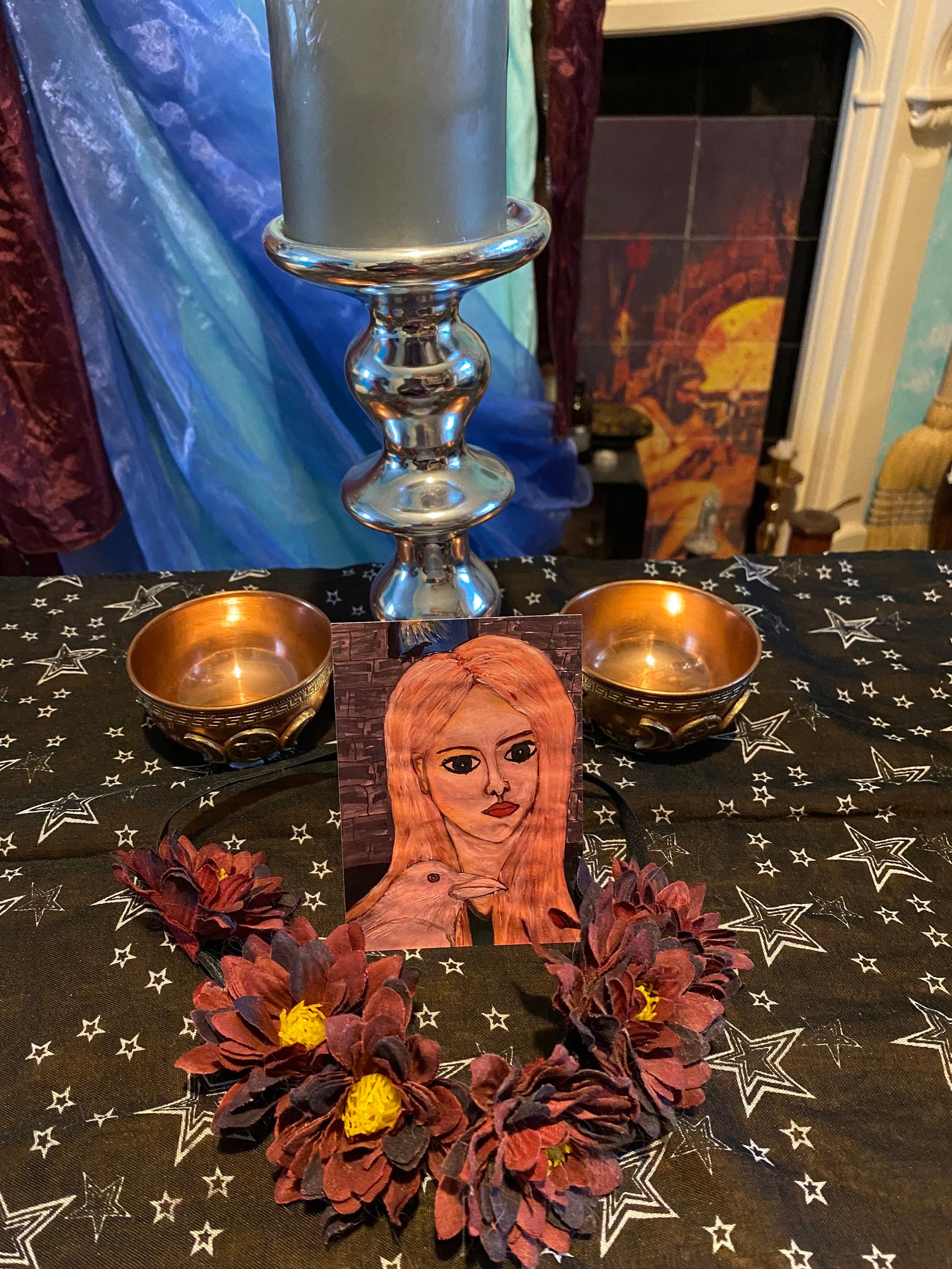 Branwen Prayer Card - Etsy
