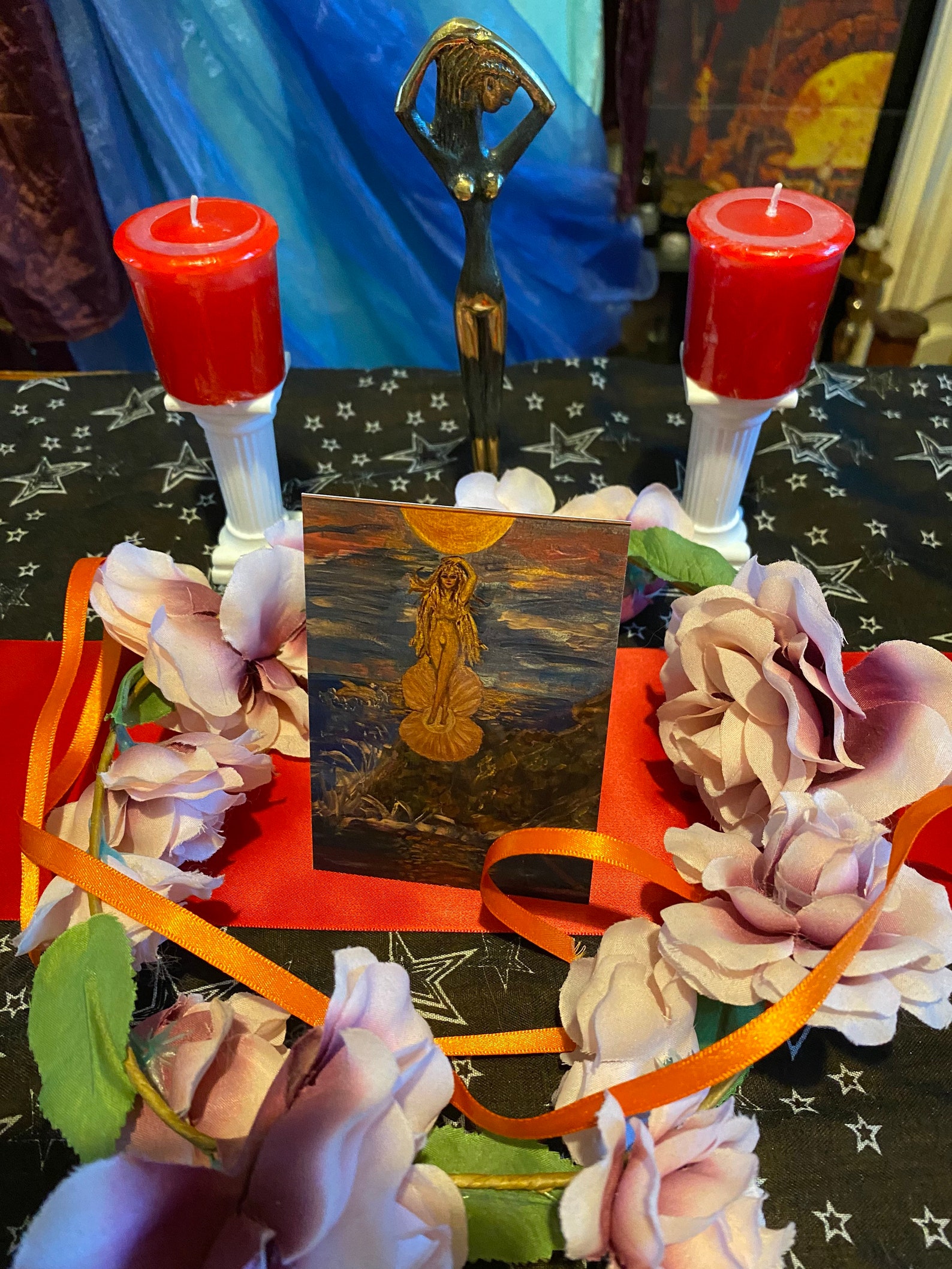 Aphrodite Born From the Foam Prayer Card or Print - Etsy