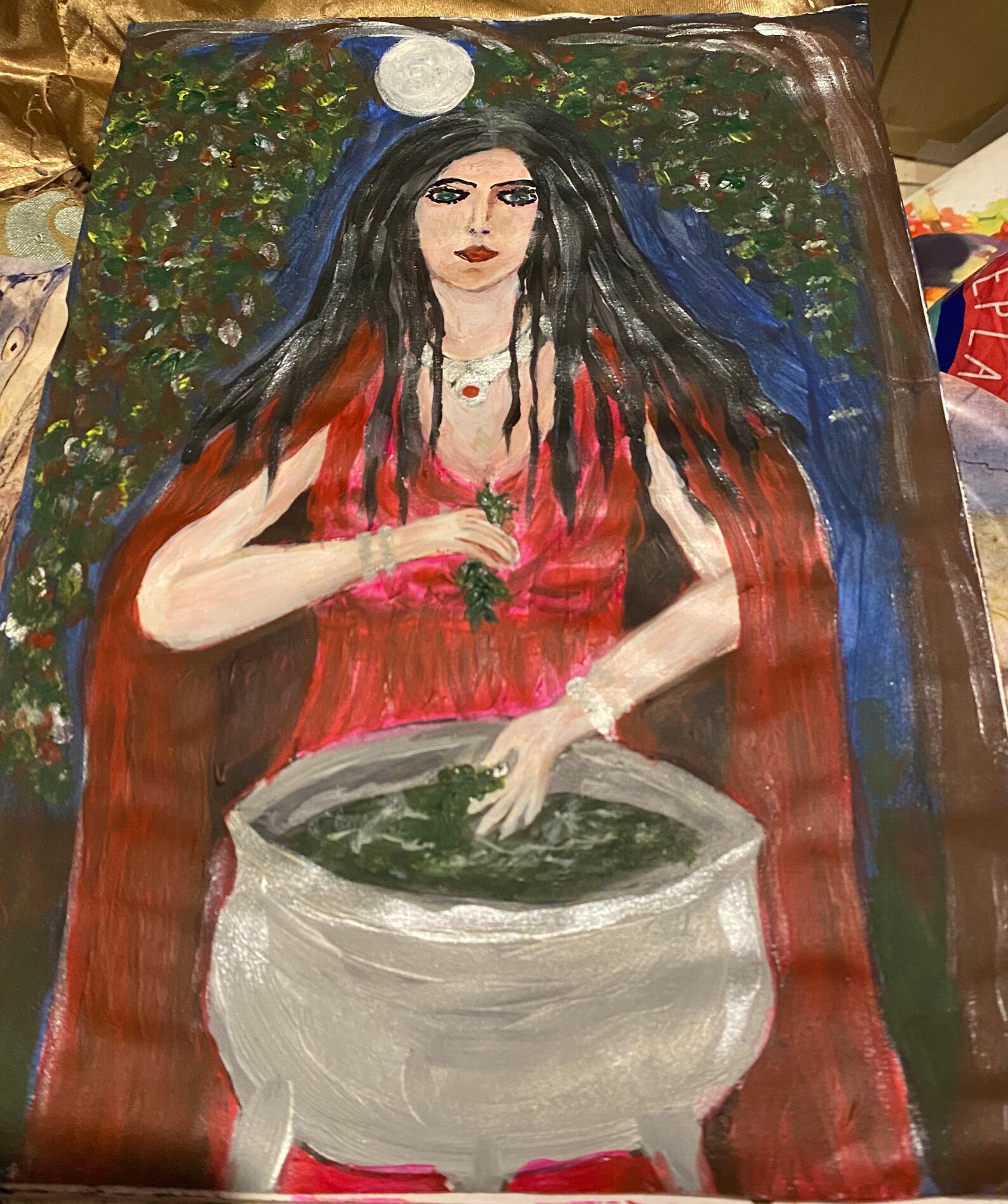 Ceridwen Prayer Card - Etsy