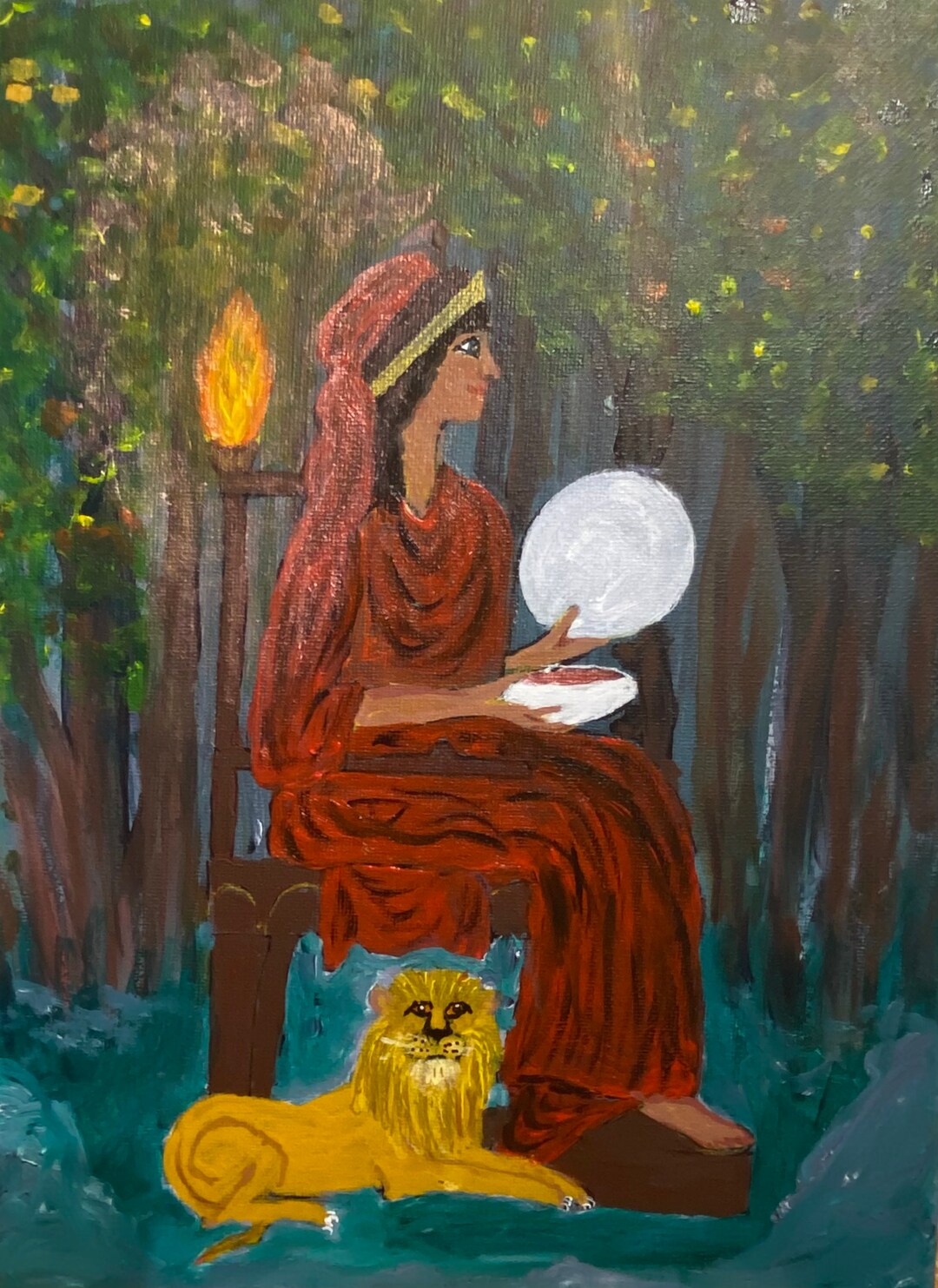 Rhea Prayer Card - Etsy