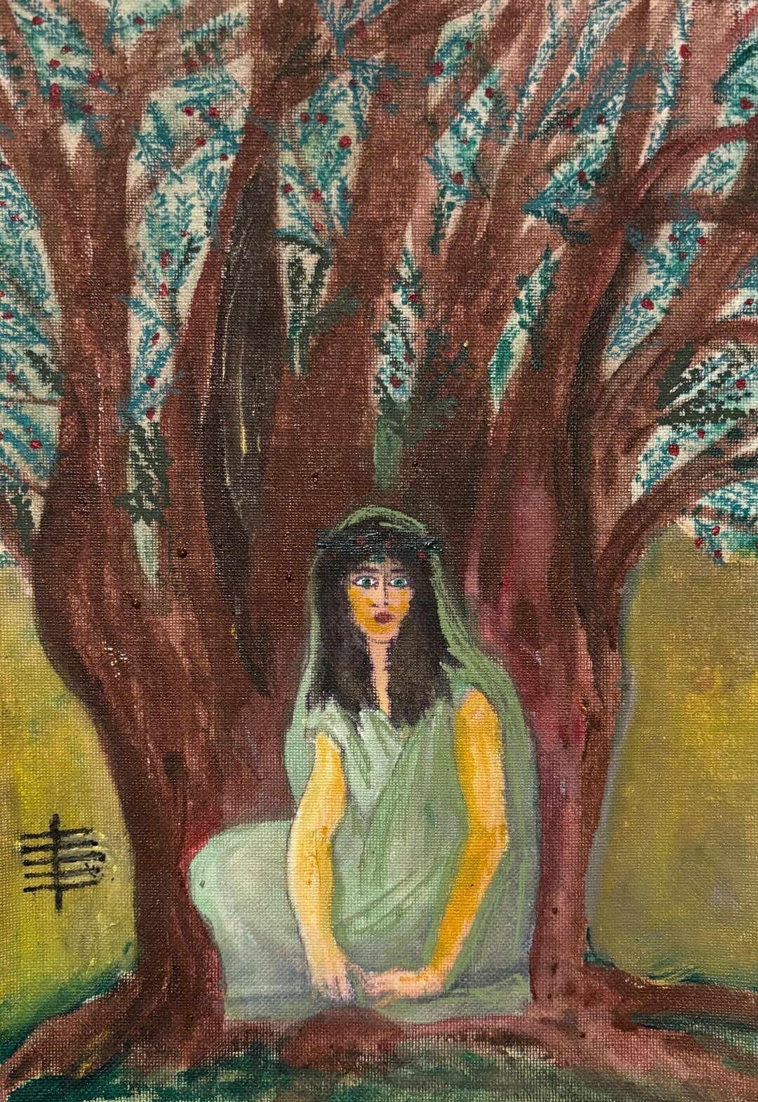 Yew Tree Spirit Prayer Card - Etsy