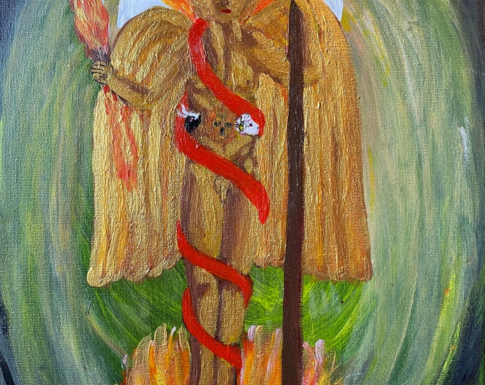 Nerthus Prayer Card - Etsy