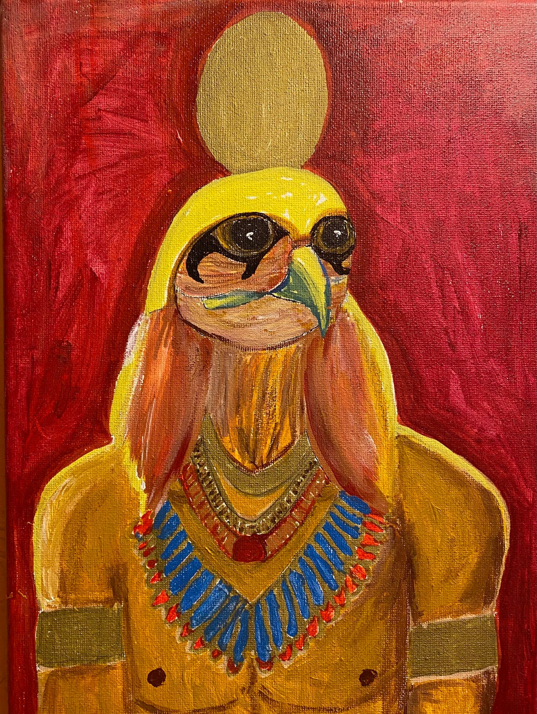 Horus/ra Horakhty Prayer Card - Etsy