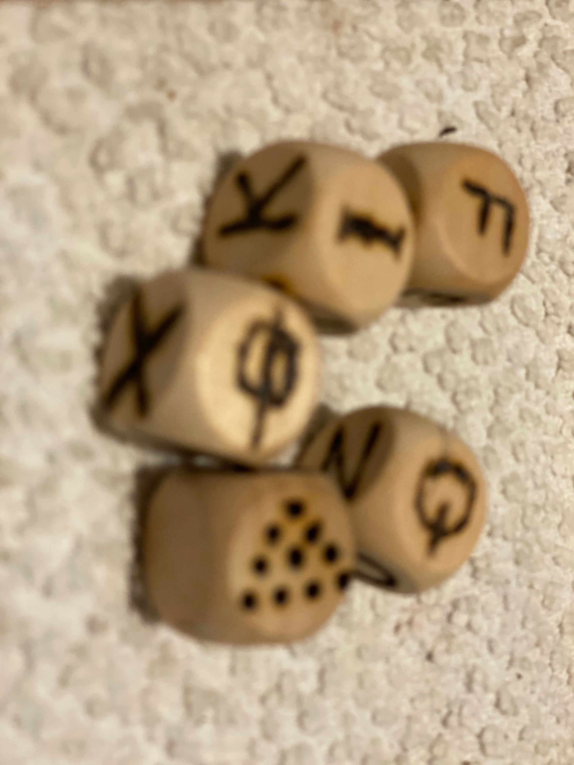 Greek Alphabet Oracle Dice - Etsy UK